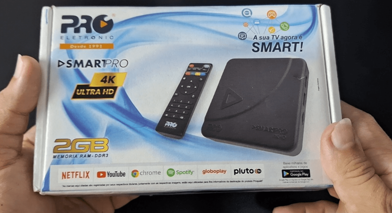Tv box PROSB-3000 4K Proeletronic É Bom? Vale a Pena? - FREDSON SANTANA